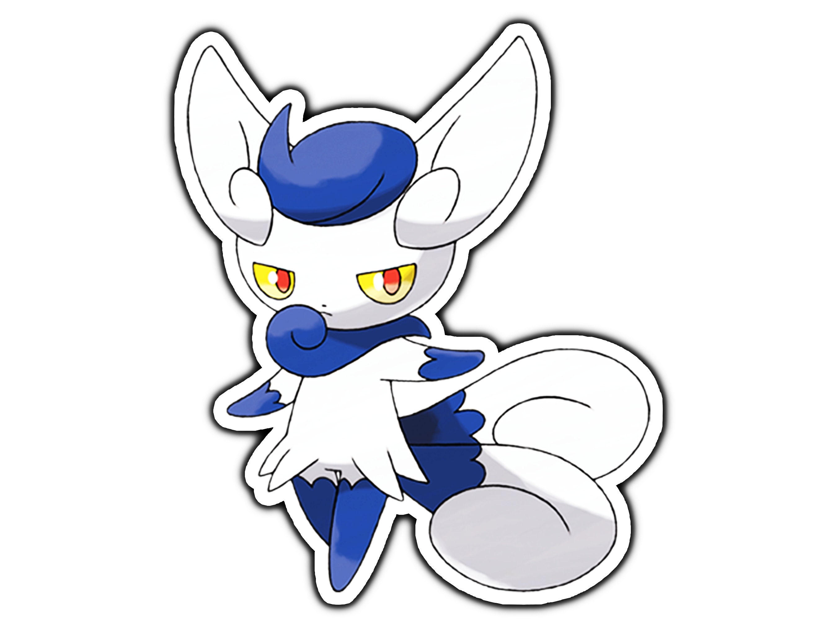 Meowstic Female Sticker Water Proof, Weather Proof, Vinyl Sticker Decal ...