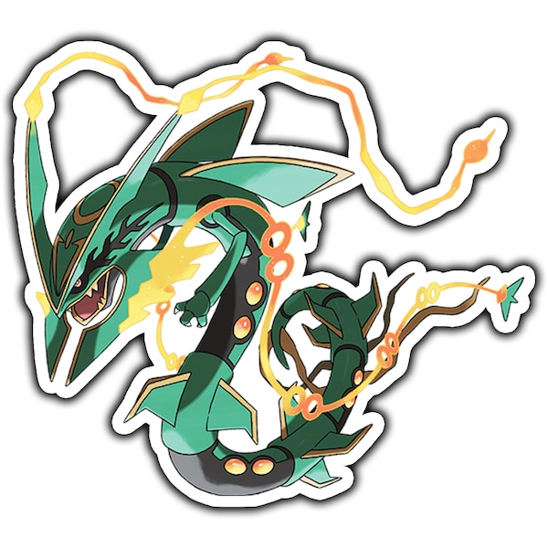 Rayquaza Sticker - Etsy