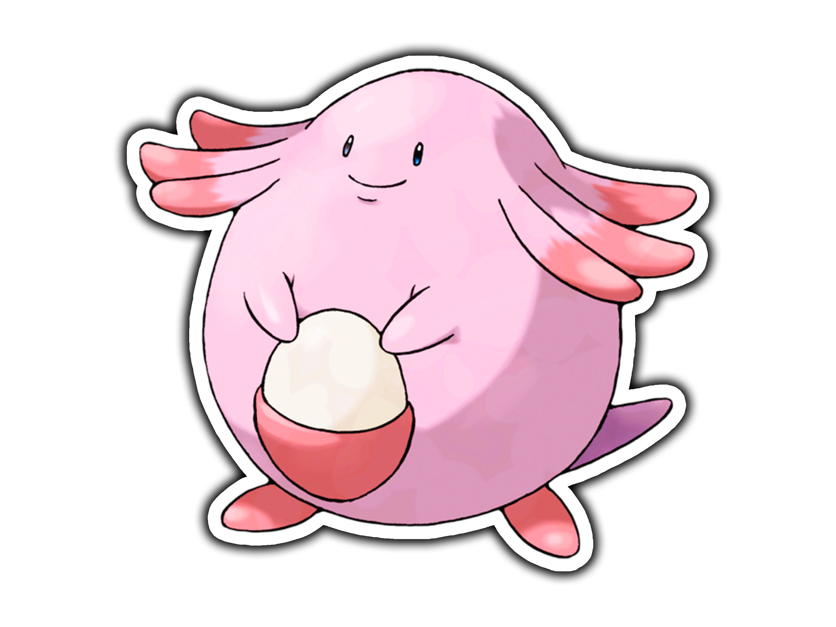 Pink Pokemon With Egg