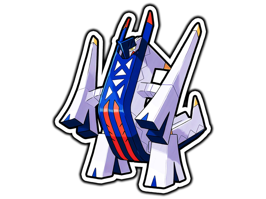 Archaludon Cute Anime Sticker | Waterproof Vinyl Decal for Laptop ...
