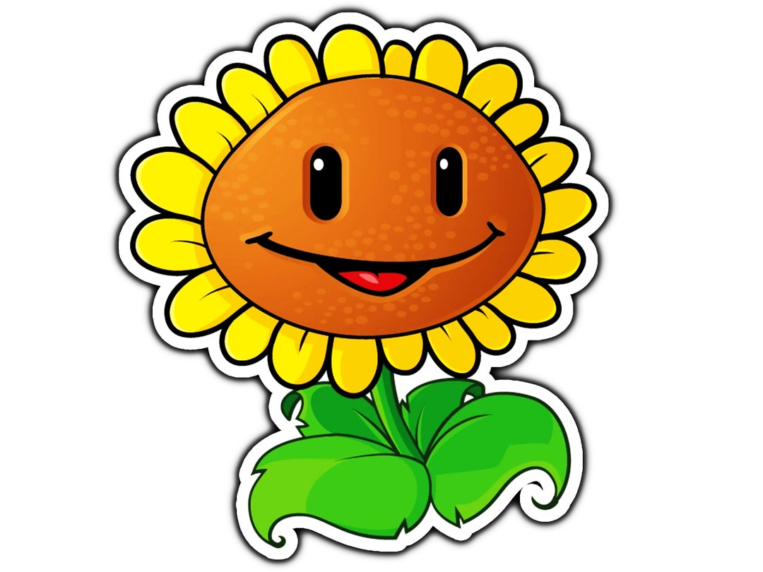 Sunflower Sticker Water Proof, Weather Proof, Vinyl Sticker Decal ...