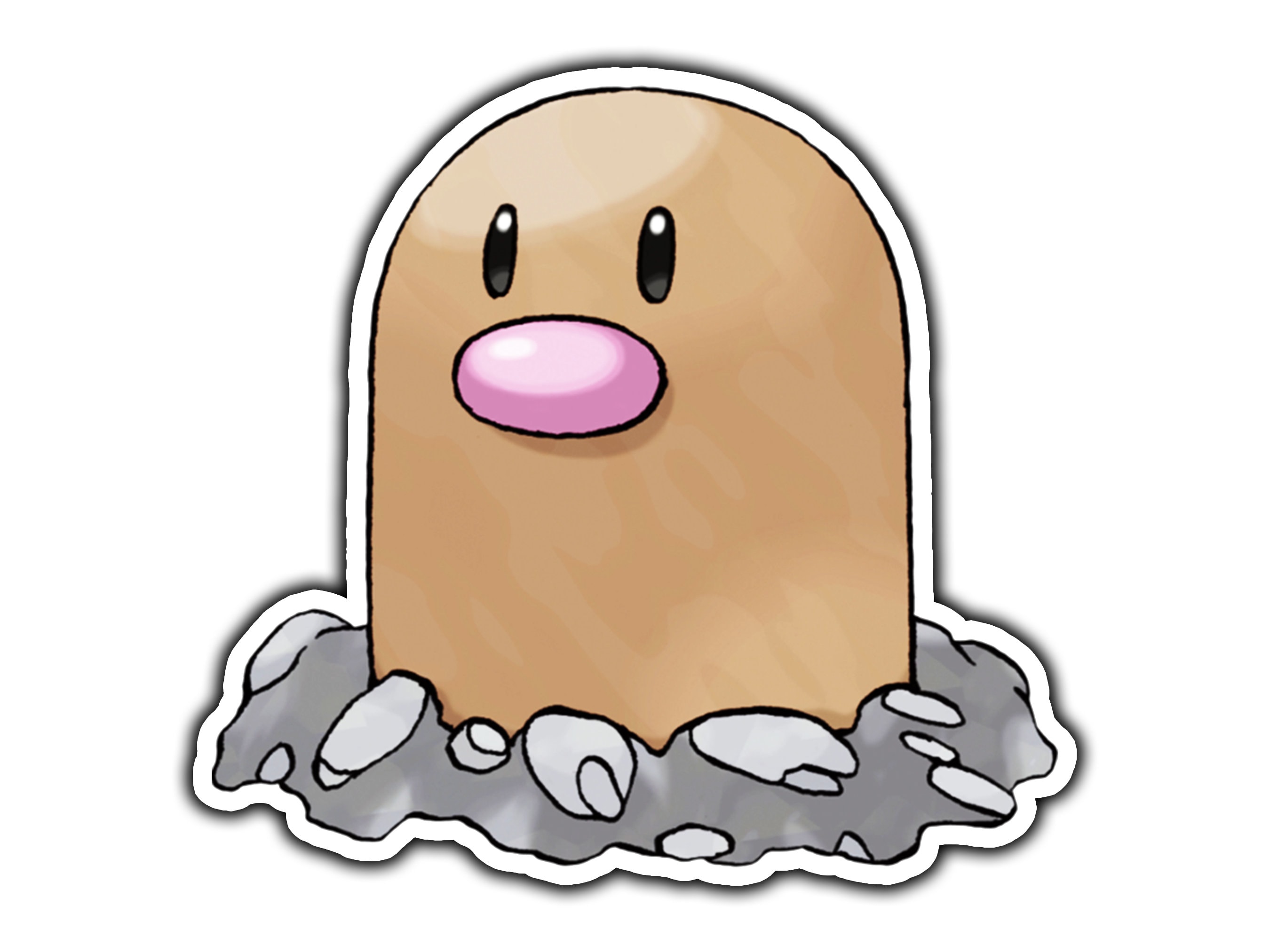 Diglett Side View