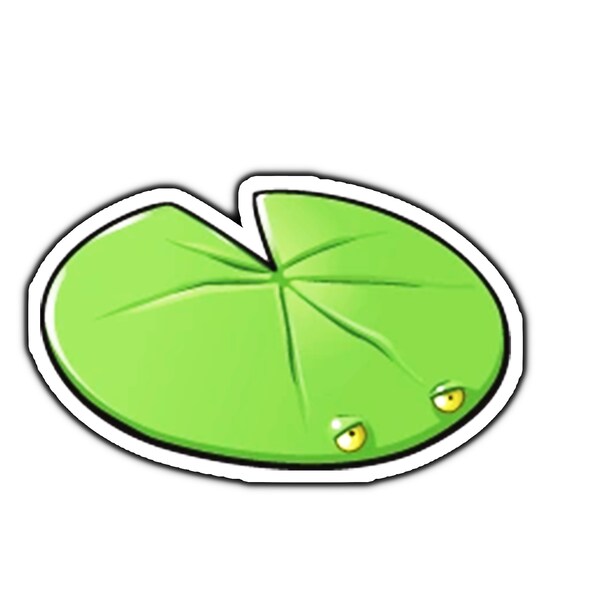 Lily Pad Sticker - Etsy