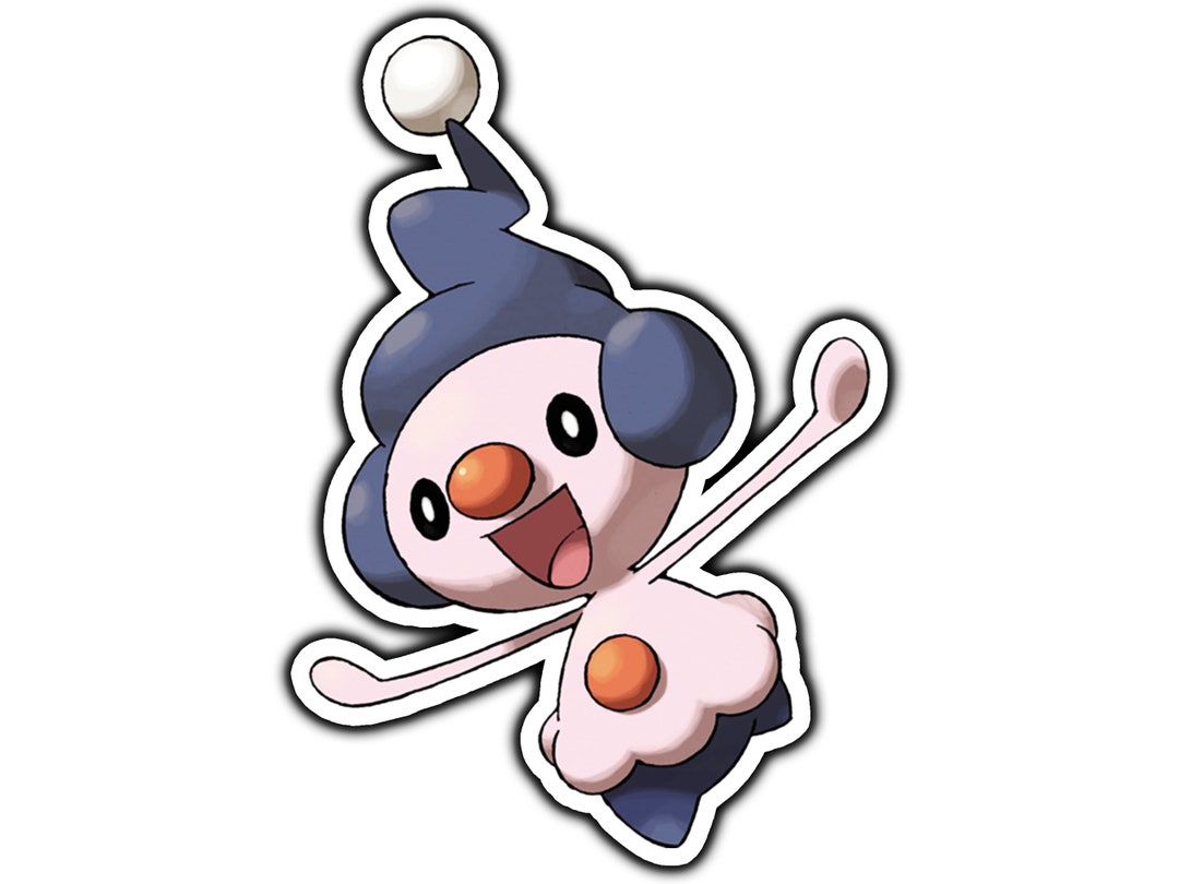 Mime Jr. Sticker Water Resistant Vinyl Sticker - Etsy