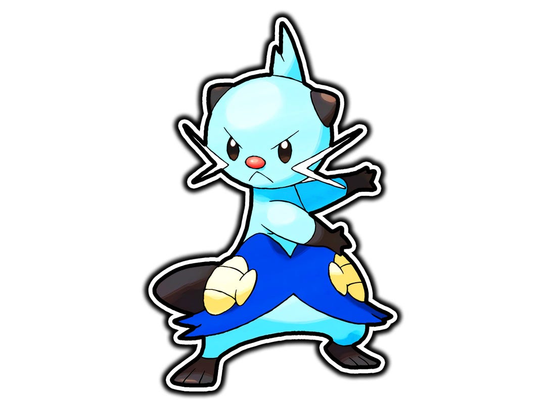 Dewott Sticker Die-cut, Water Proof, Weather Proof, Vinyl Sticker Decal ...