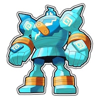 Overwatch 2 Mauga Pixel Spray Vinyl Sticker - Decal, Laptop, Phone ...