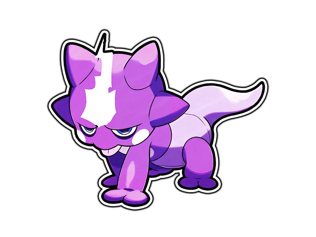 Toxel Cute Anime Sticker | Waterproof Vinyl Decal for Laptop, Water ...