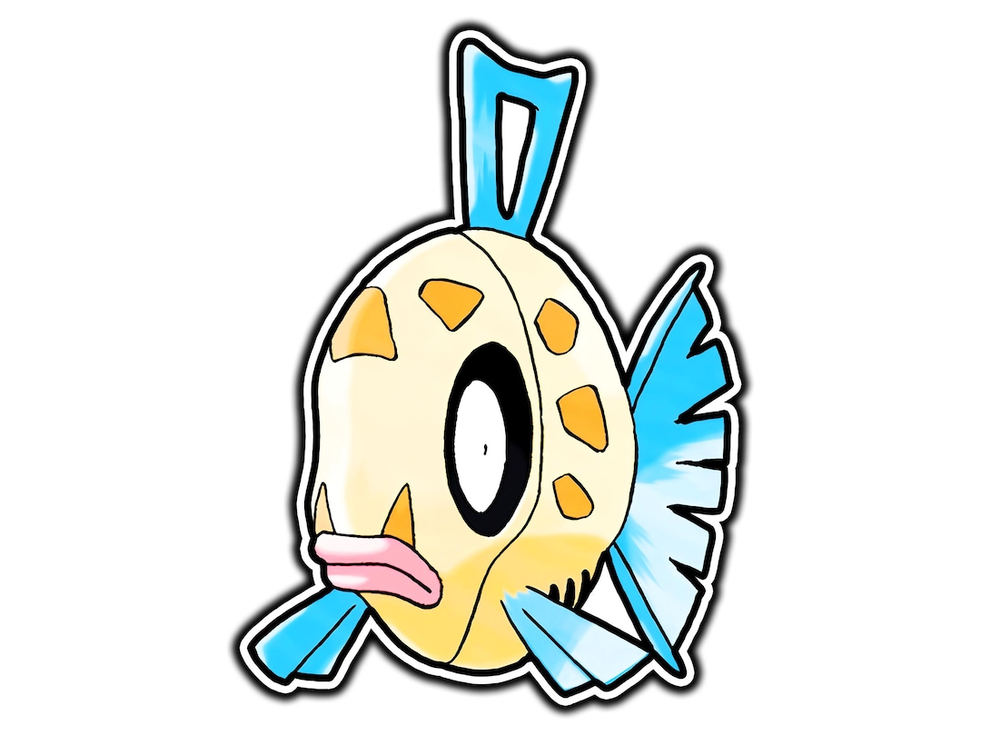 Feebas Sticker | Die-cut, Water Proof, Weather Proof, Vinyl Sticker ...