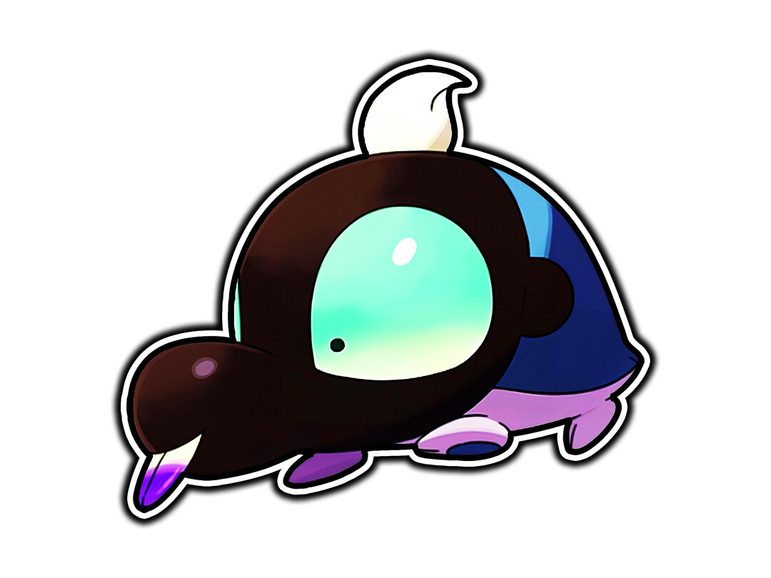 Shroodle Cute Anime Sticker | Waterproof Vinyl Decal for Laptop, Water ...