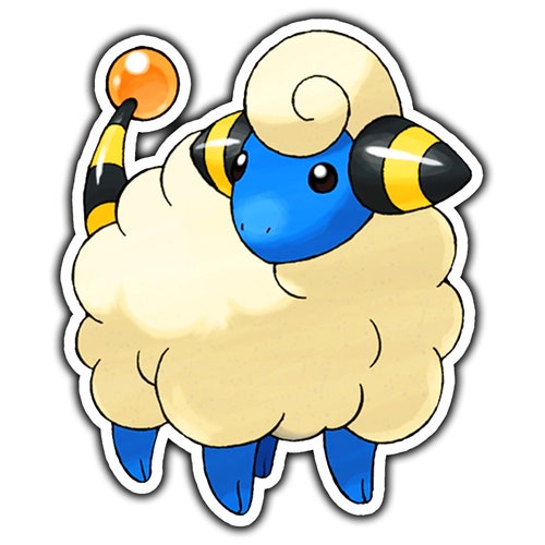 Mareep Vinyl Sticker - Etsy
