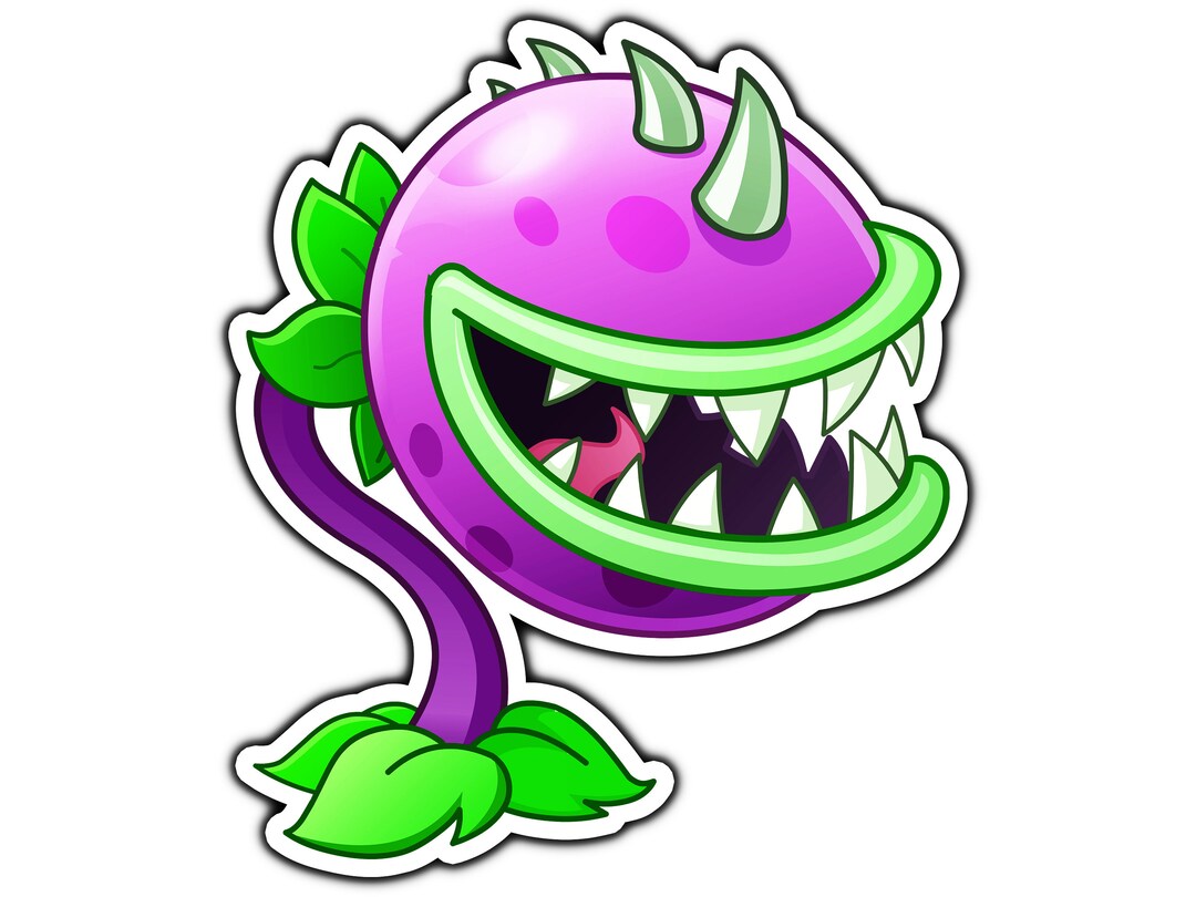 Chomper Sticker | Waterproof Vinyl Decal for Laptop, Water Bottle, Car ...