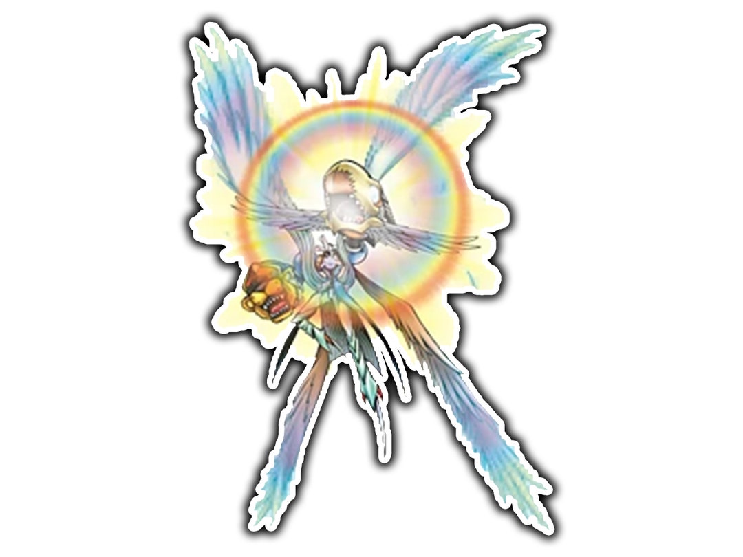 Chaosmon Valdur Arm Anime Sticker | Waterproof Vinyl Decal for Laptop ...