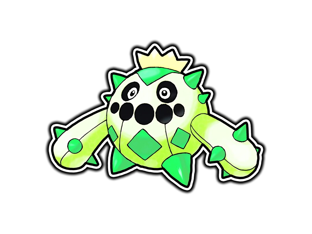 Cacnea Cute Anime Sticker | Waterproof Vinyl Decal for Laptop, Water ...