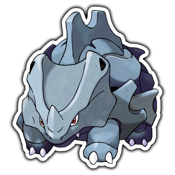 Rhyhorn Stickers - Etsy