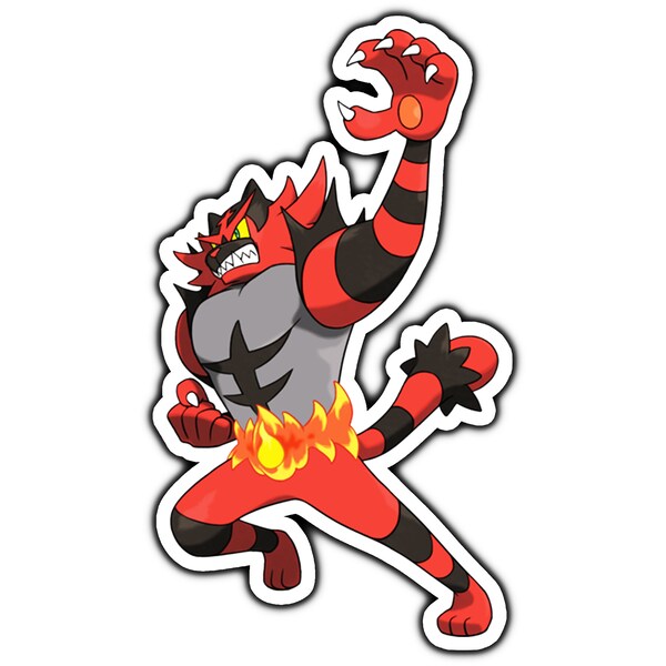 Incineroar - Etsy