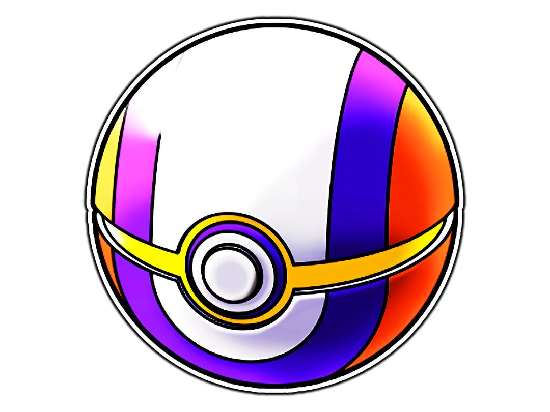 Unite Ball | Poke Ball Cute Anime Sticker | Waterproof Vinyl Decal for ...