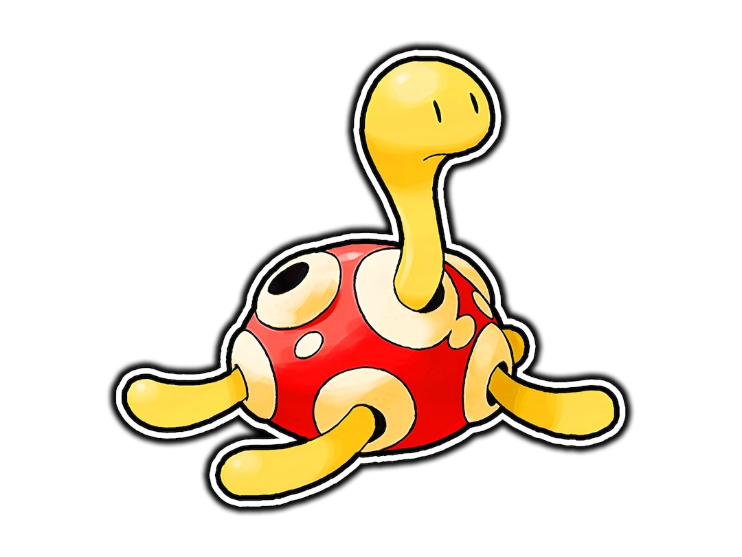 Shuckle Cute Anime Sticker | Waterproof Vinyl Decal for Laptop, Water ...