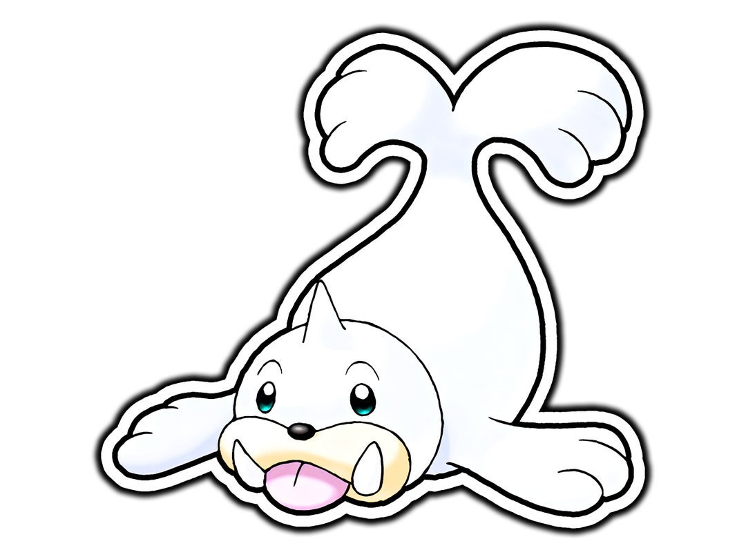 Seel Cute Anime Sticker | Waterproof Vinyl Decal for Laptop, Water ...