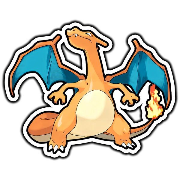 Charizard Sticker - Etsy