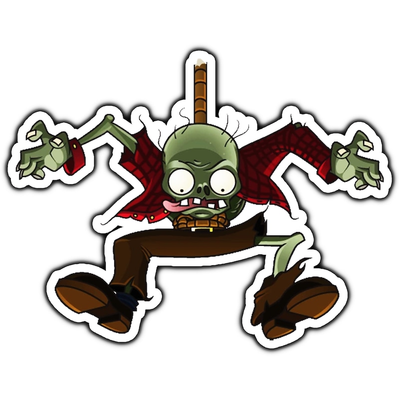 Zombie Car Decal - Etsy
