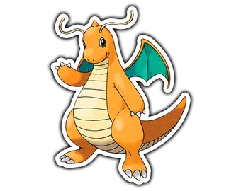 Sticker Dragonite - Etsy