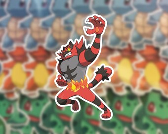Incineroar - Etsy