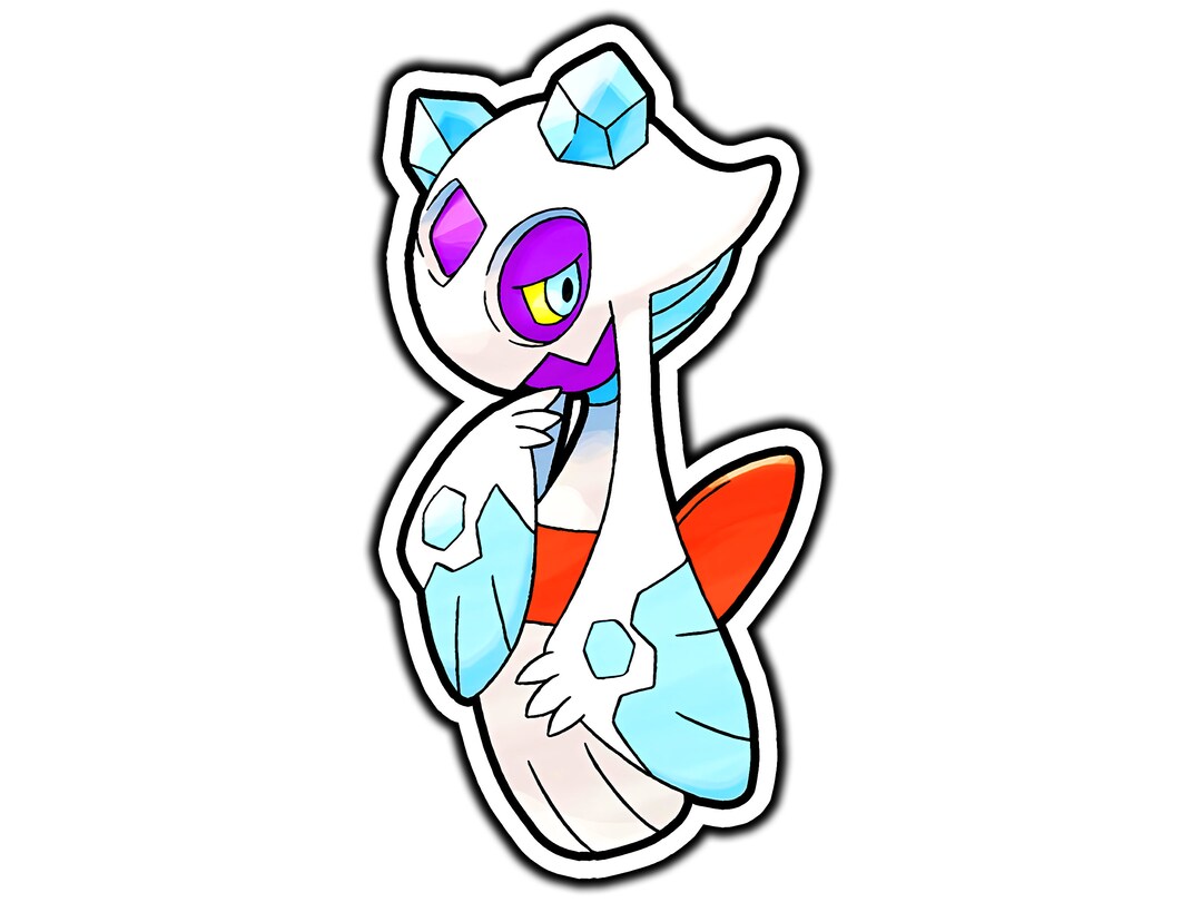 Froslass Cute Anime Sticker | Waterproof Vinyl Decal for Laptop, Water ...