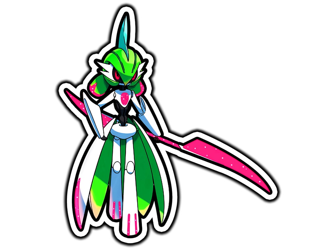 Iron Valiant Cute Anime Sticker | Waterproof Vinyl Decal for Laptop ...