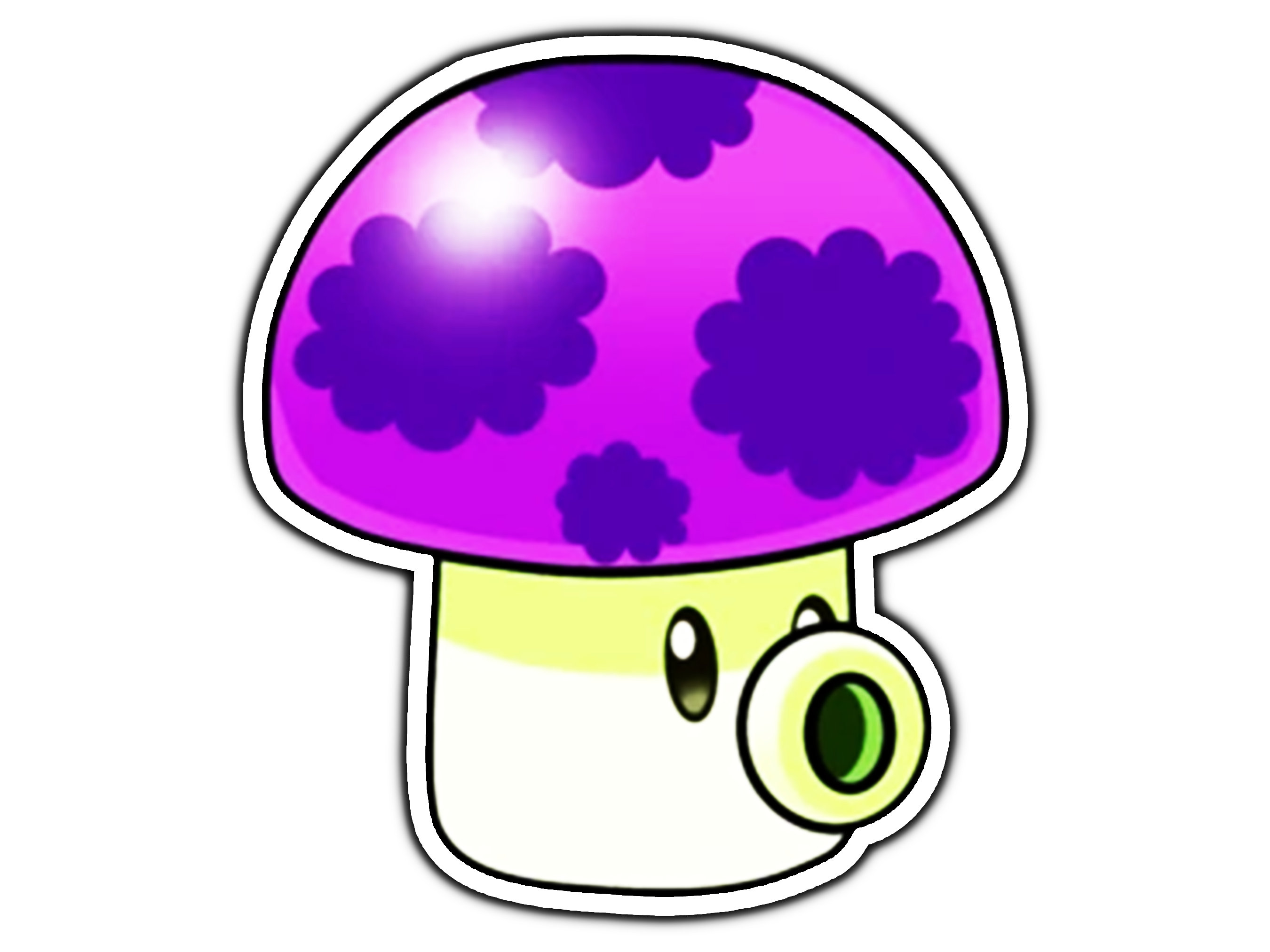 Puff Shroom Plants Vs Zombies
