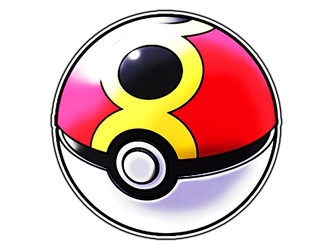 Repeat Ball | Poke Ball Cute Anime Sticker | Waterproof Vinyl Decal for ...