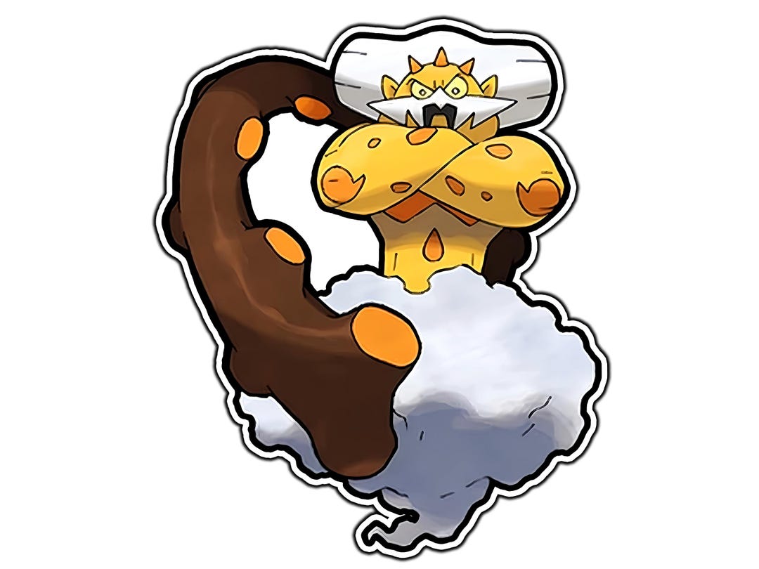 Shiny Landorus Cute Anime Sticker | Waterproof Vinyl Decal for Laptop ...