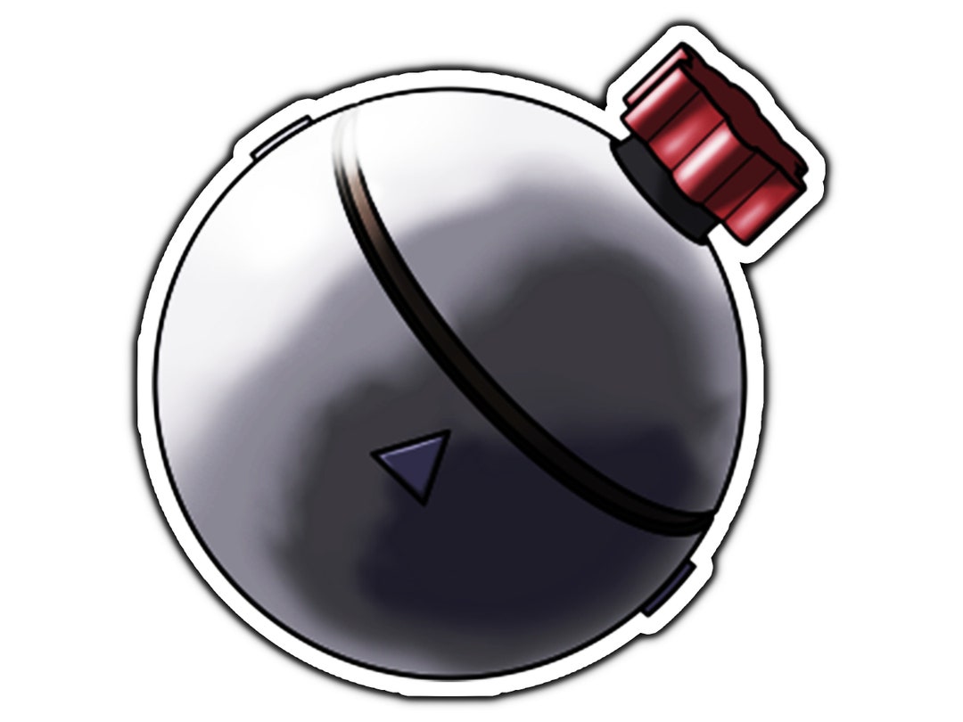 Antique Ball Poke Ball Sticker Water Proof, Weather Proof, Vinyl ...