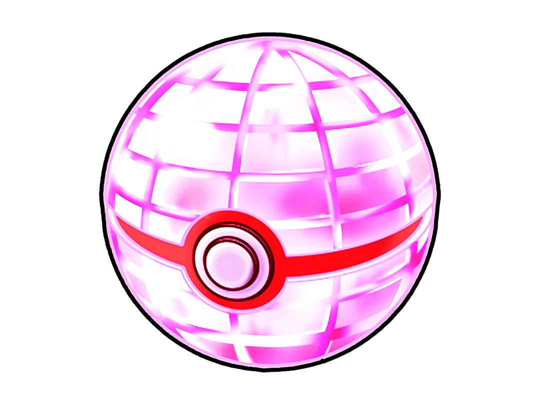Dynamax Ball Poke Ball Sticker Die-cut, Water Proof, Weather Proof ...