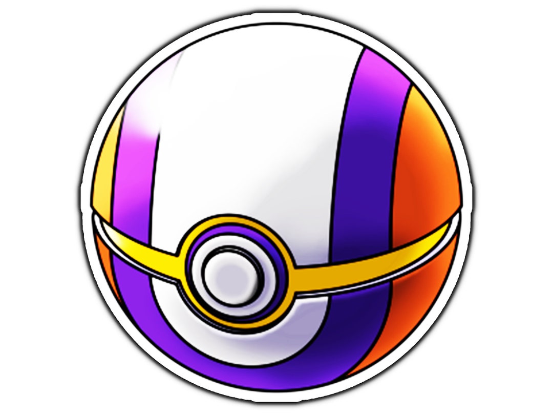 Unite Ball Poke Ball Sticker Water Proof Weather Proof - Etsy