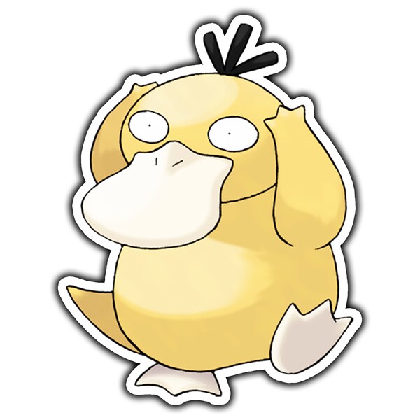 Psyduck Sticker - Etsy