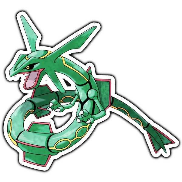 Rayquaza Sticker - Etsy