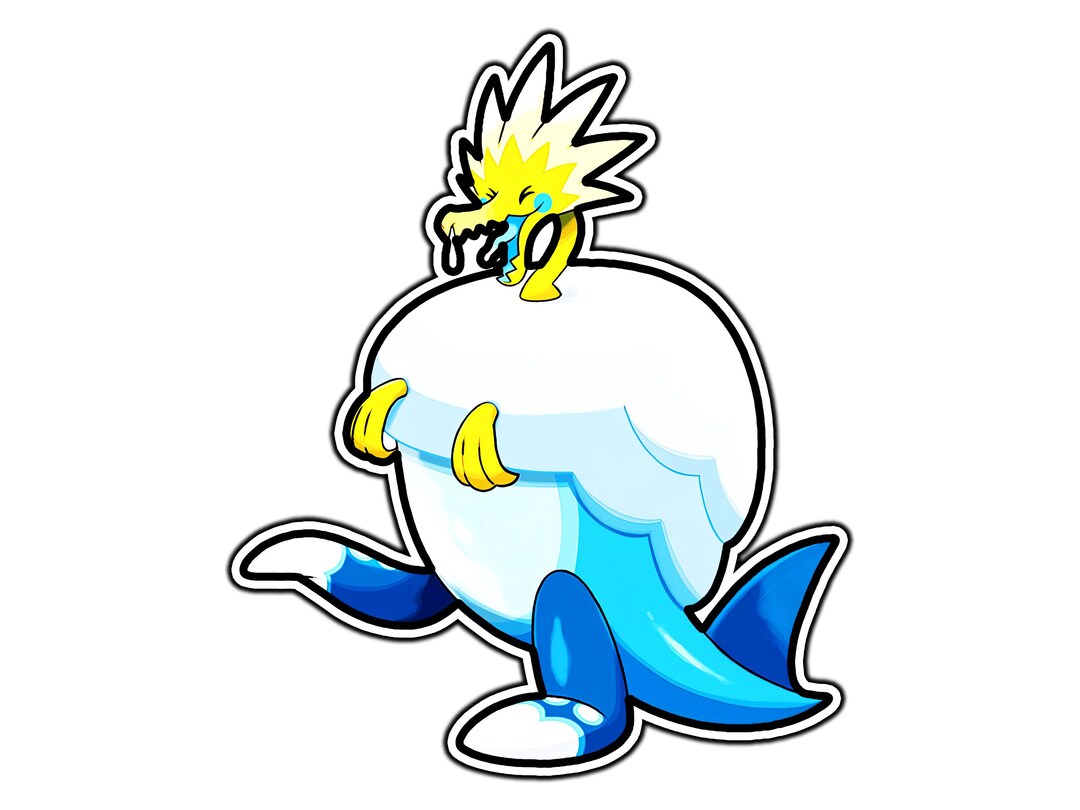 Arctozolt Cute Anime Sticker | Waterproof Vinyl Decal for Laptop, Water ...