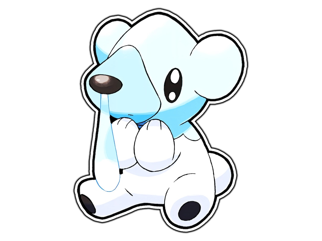 Cubchoo Cute Anime Sticker | Waterproof Vinyl Decal for Laptop, Water ...