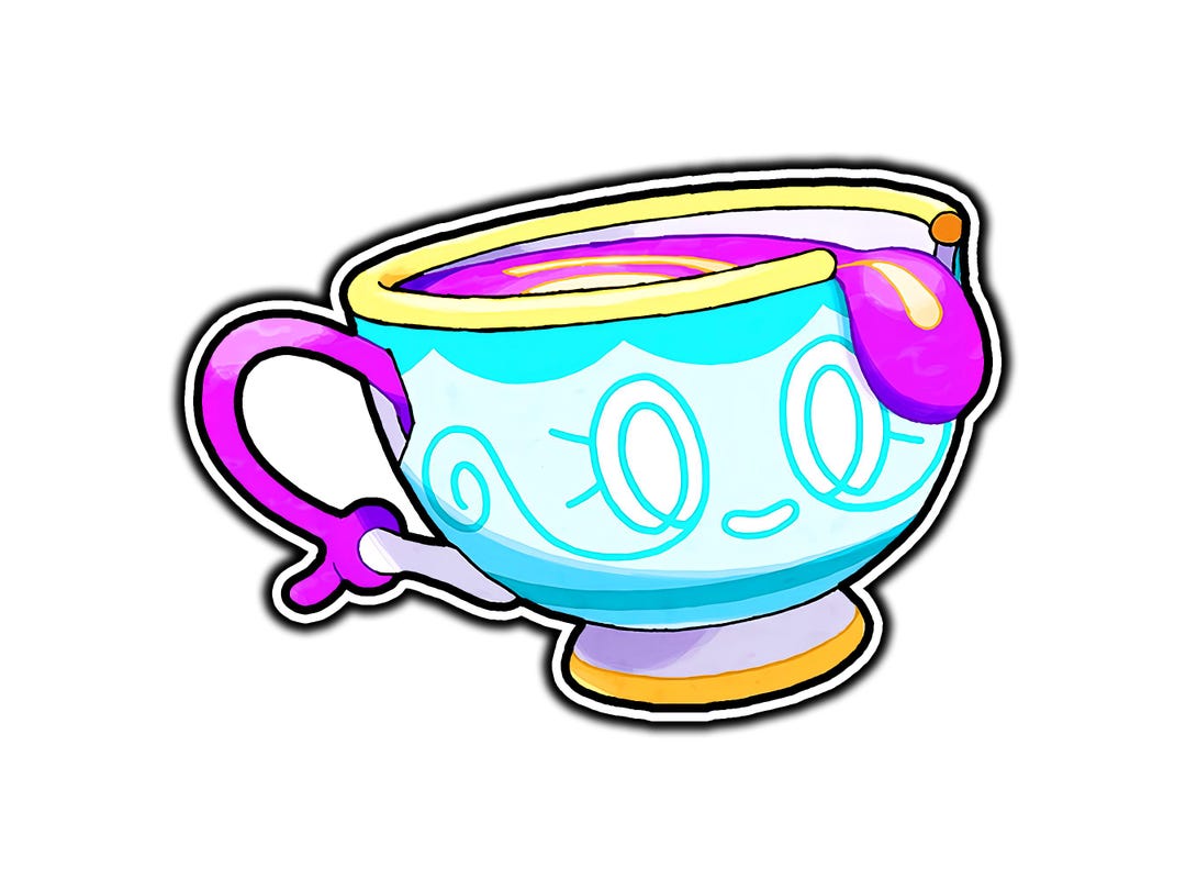 Sinistea Cute Anime Sticker | Waterproof Vinyl Decal for Laptop, Water ...