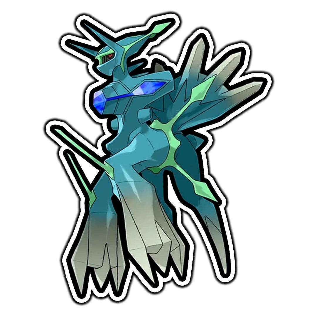 Shiny Origin Form Dialga #1 Cute Anime Sticker | Waterproof Vinyl Decal ...