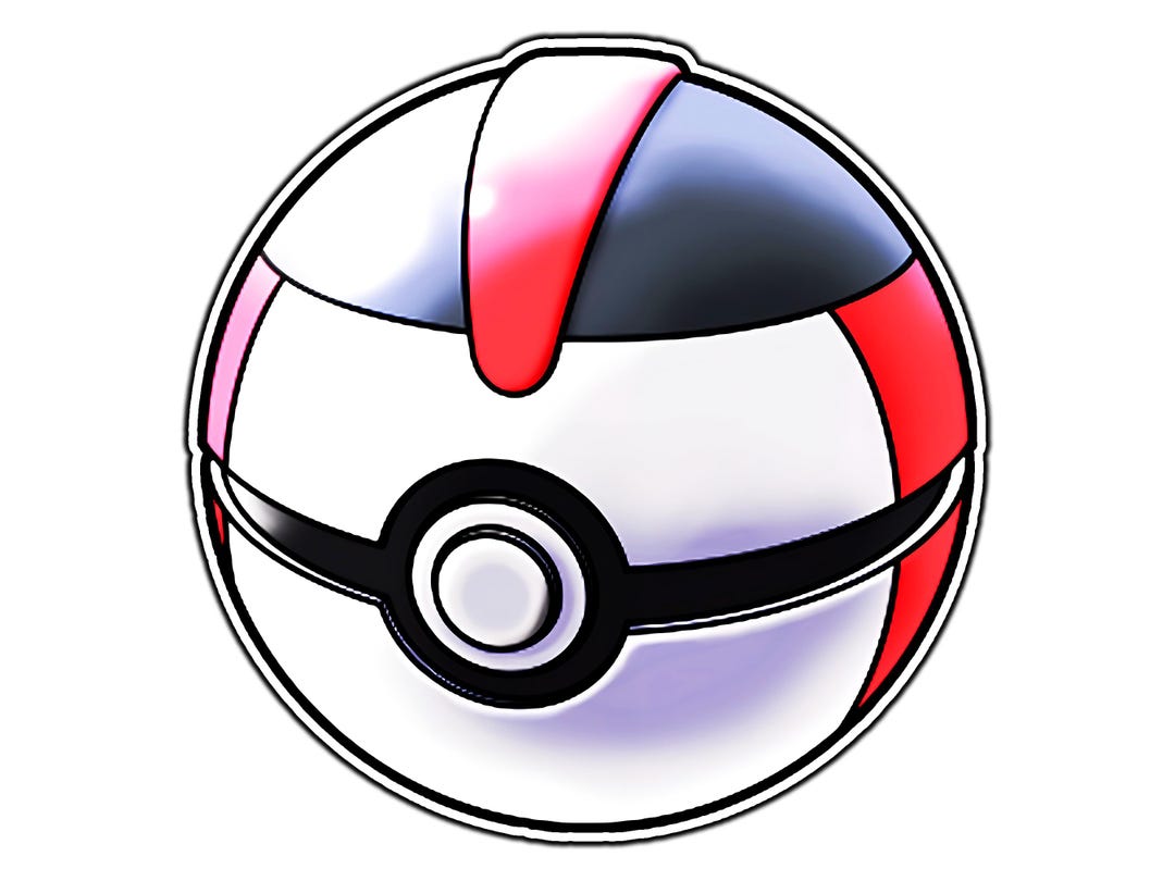 Timer Ball | Poke Ball Sticker | Die-cut, Water Proof, Weather Proof ...
