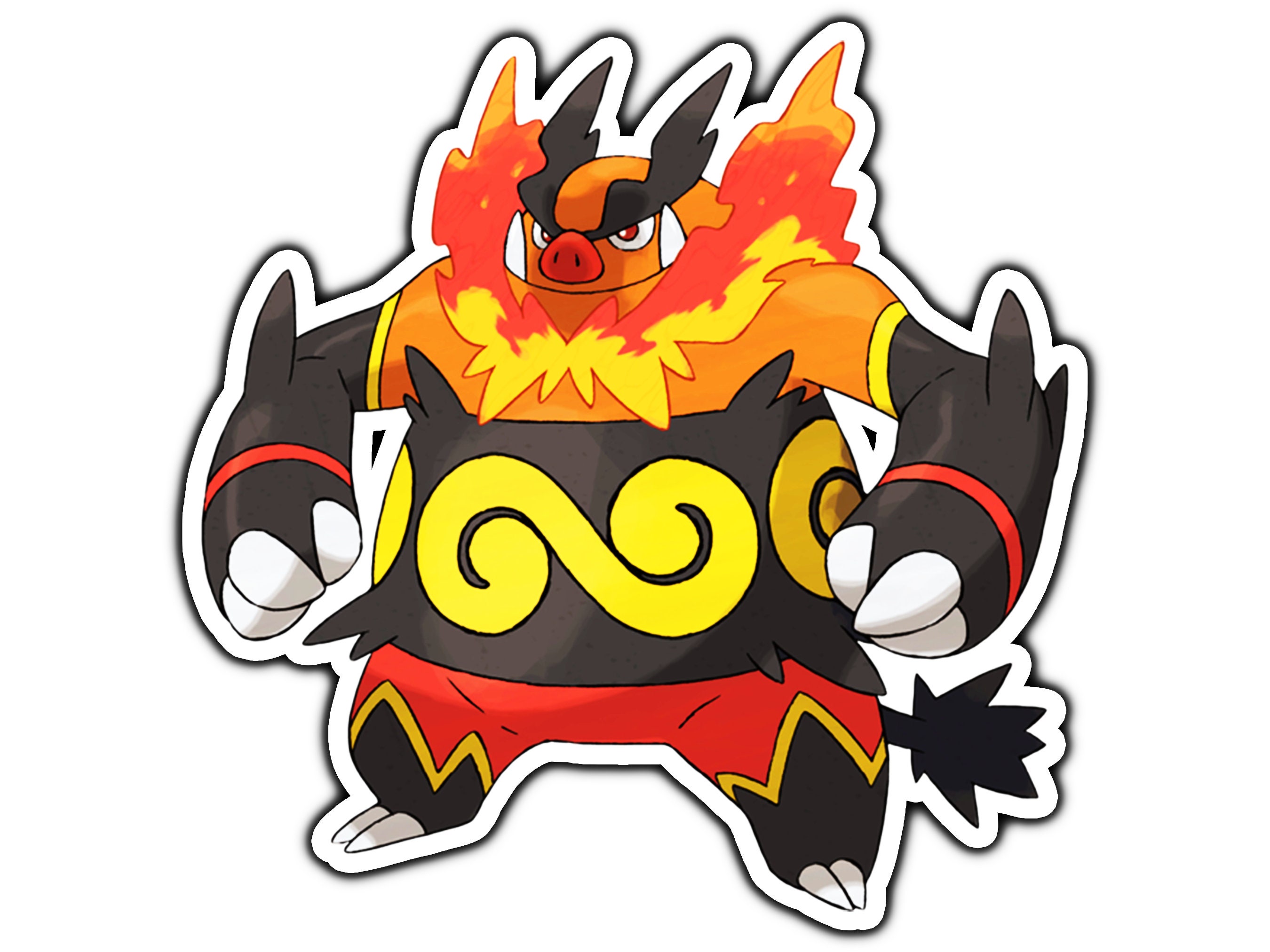 Emboar Wallpaper