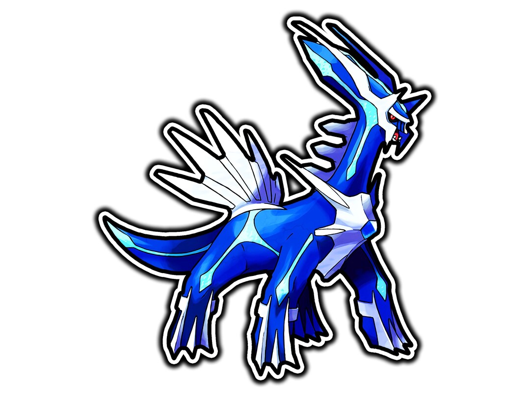 Dialga Sticker | Die-cut, Water Proof, Weather Proof, Vinyl Sticker ...