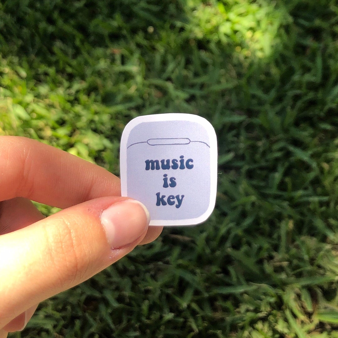 Music is Key Sticker - Etsy