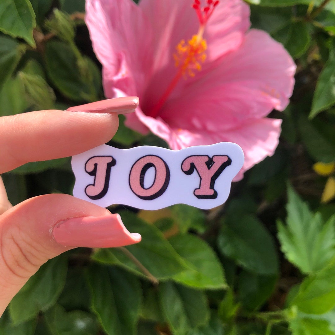 Joy Sticker - Etsy