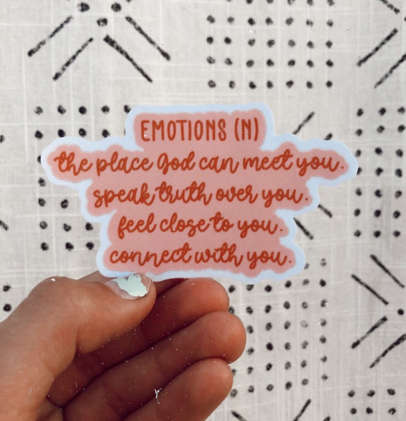 Emotions Sticker | Etsy