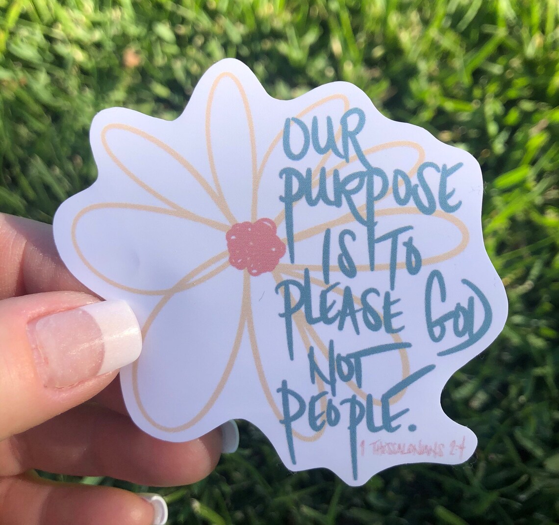Please God Not People Sticker - Etsy