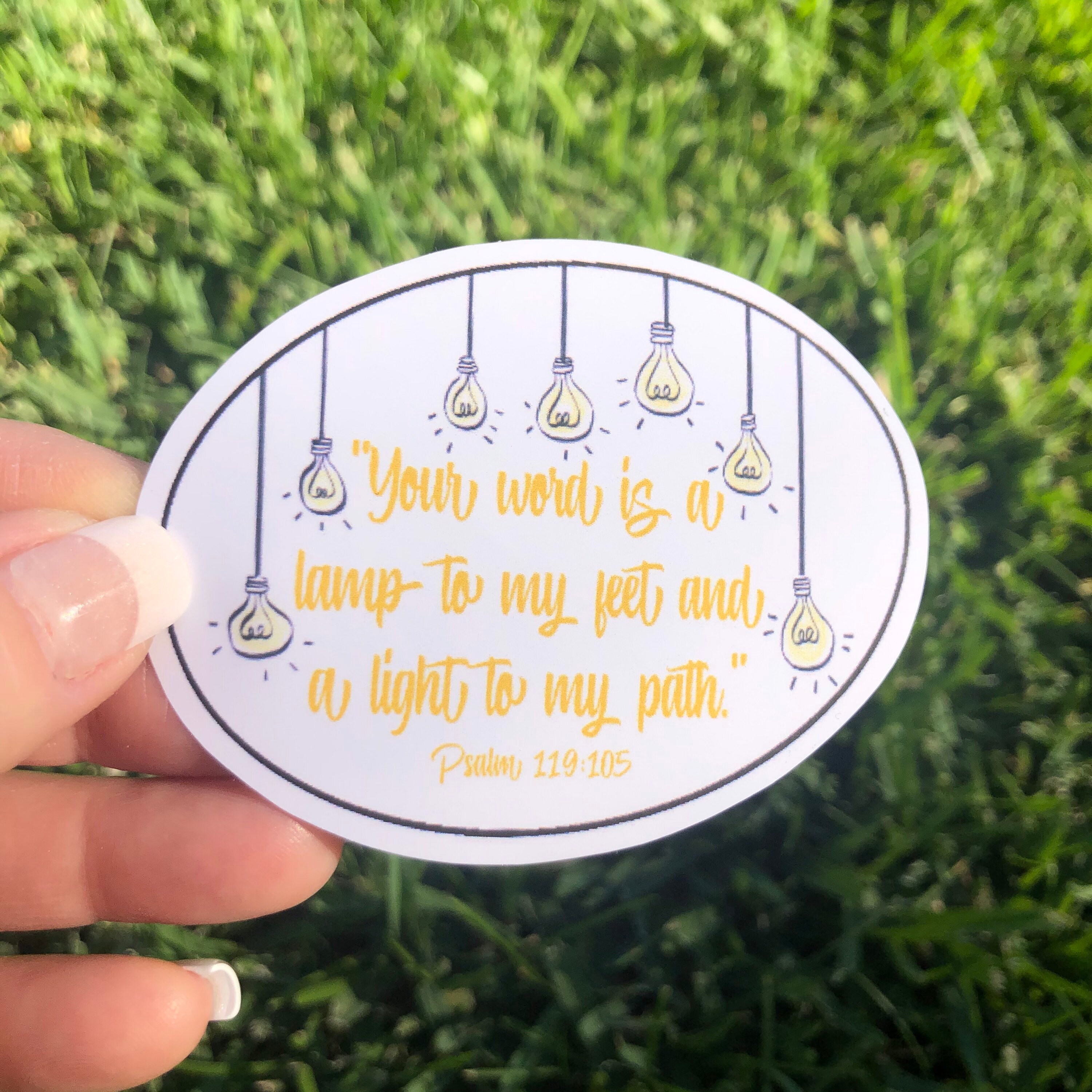 Lamp to my feet sticker - Etsy.de