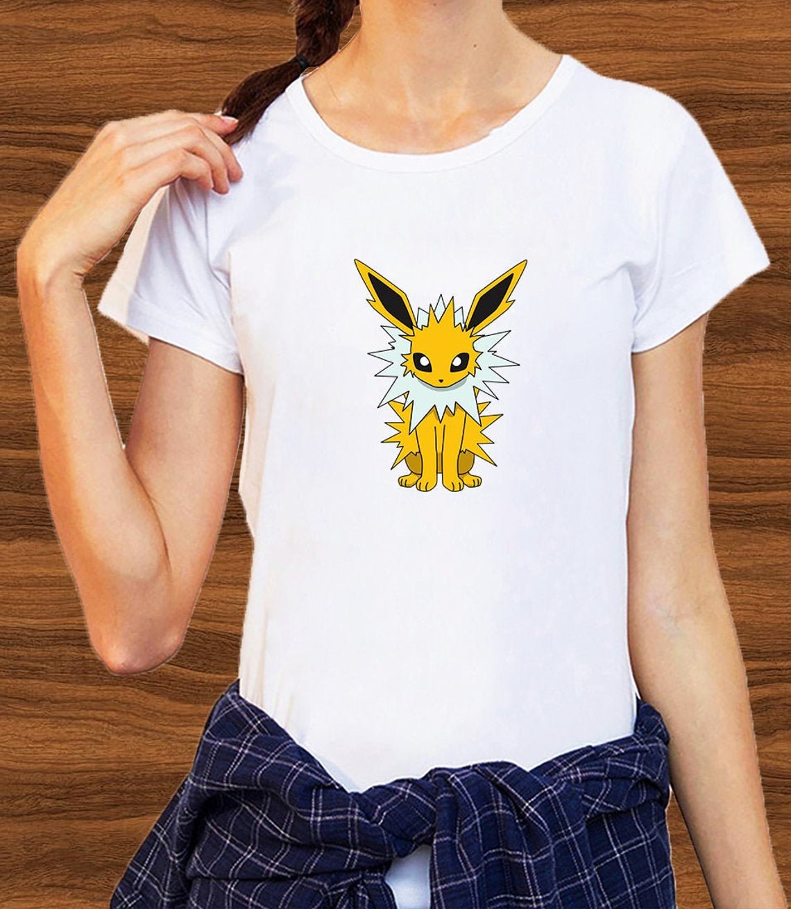 Pokemon Cute Eevee Evolutions Shirt Women White Tee Sleeve Tee | Etsy