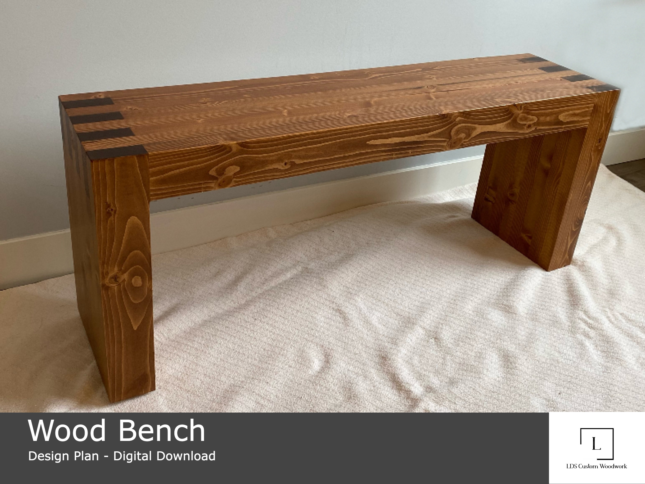 Wood Bench Plans - Digital Download - Etsy